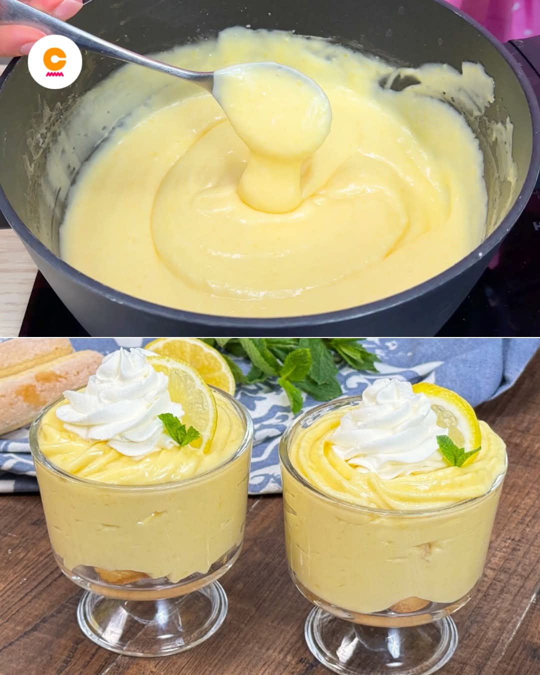 LEMON CUSTARD DESSERT - Tasty Family Recipes